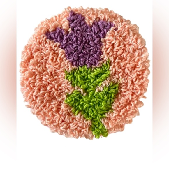 Tini Crafts | Kitchen | Tulip Mug Rug Handmade | Poshmark